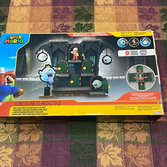 Nintendo | Toys | Super Mario Deluxe Boo Mansion Playset | Poshmark